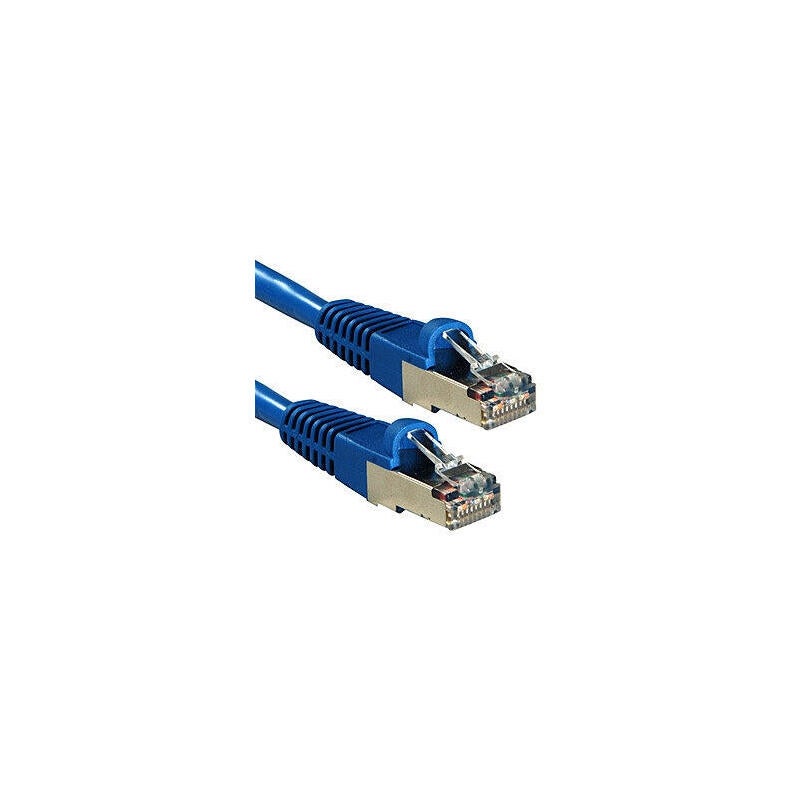 C ble r seau Lindy cat6a s/ftp pimf lsoh bleu 10m | Leroy Merlin