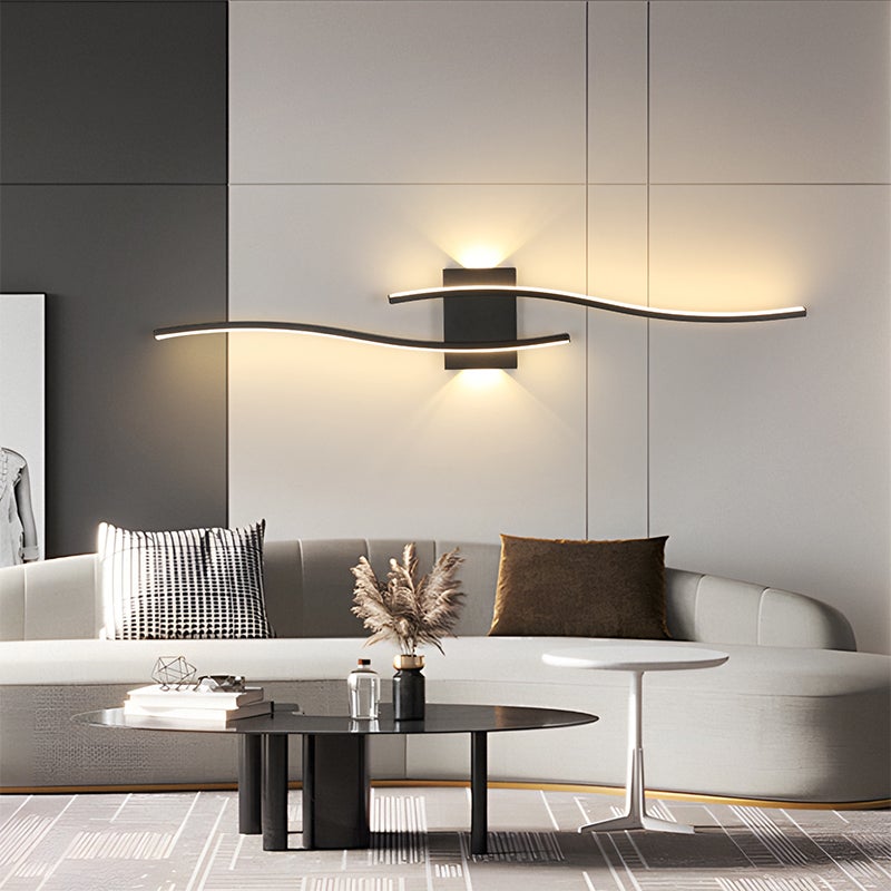 COMELY Applique Murale LED 27W 3035lm 3000K 89 cm Design Moderne ...