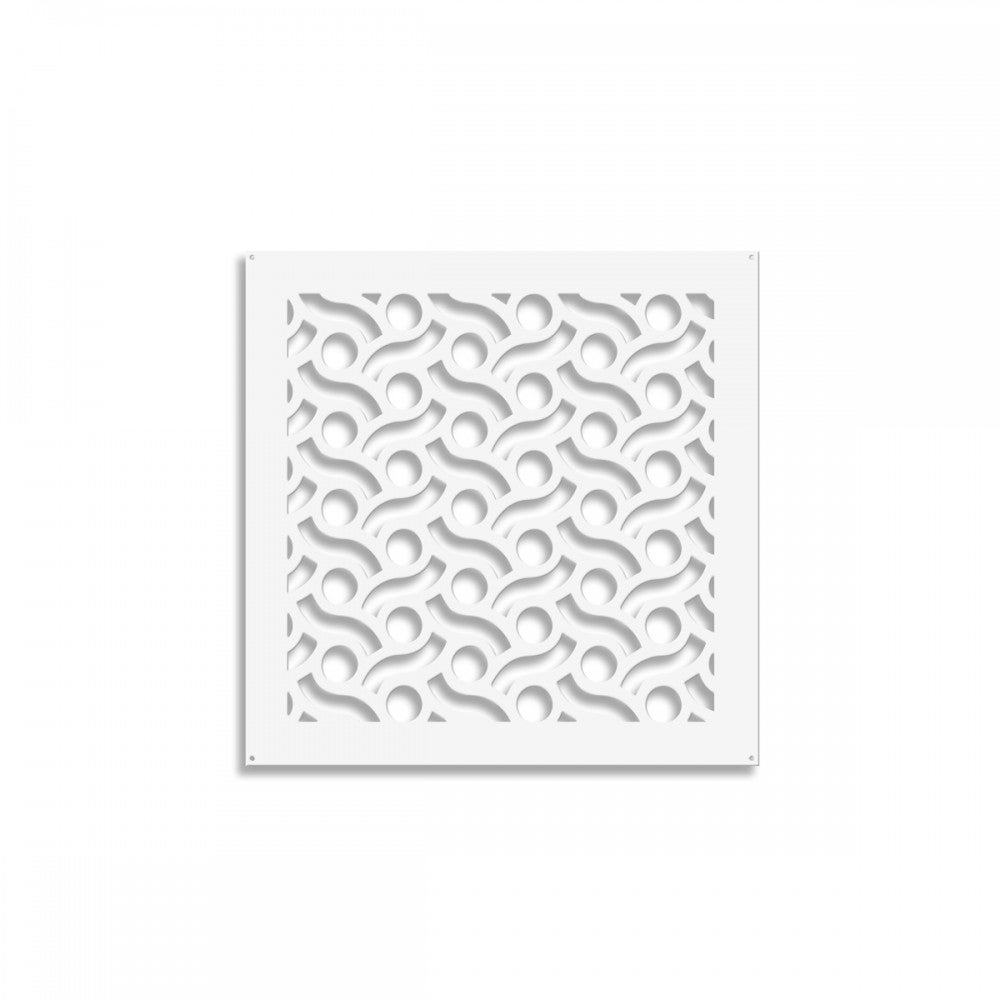 CUERPOS - Panel Perforado - BLANCO Medidas sombrilla 48x48 cm - espesor ...