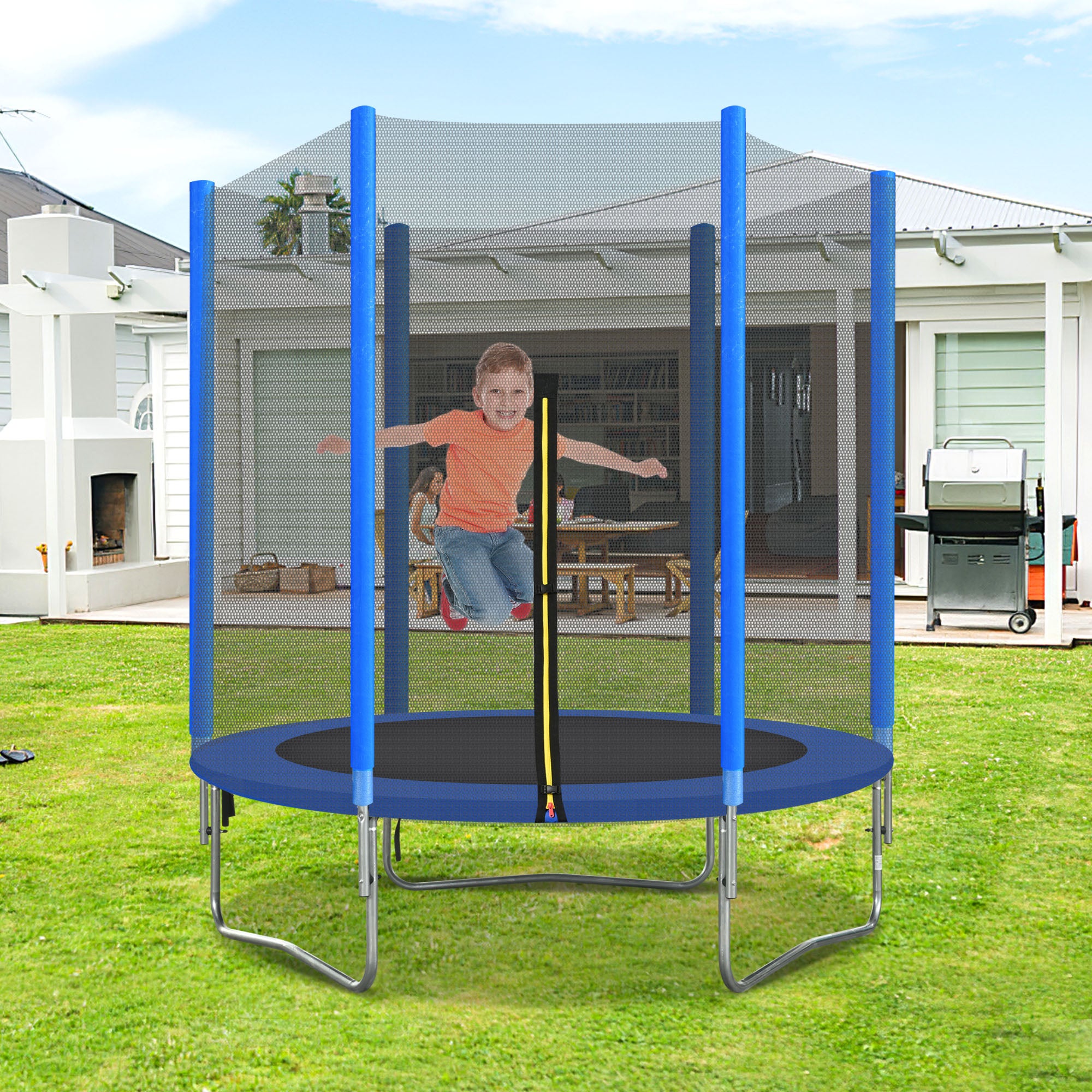 Trampoline pour enfants, ensemble de trampoline intérieur et extérieur ...