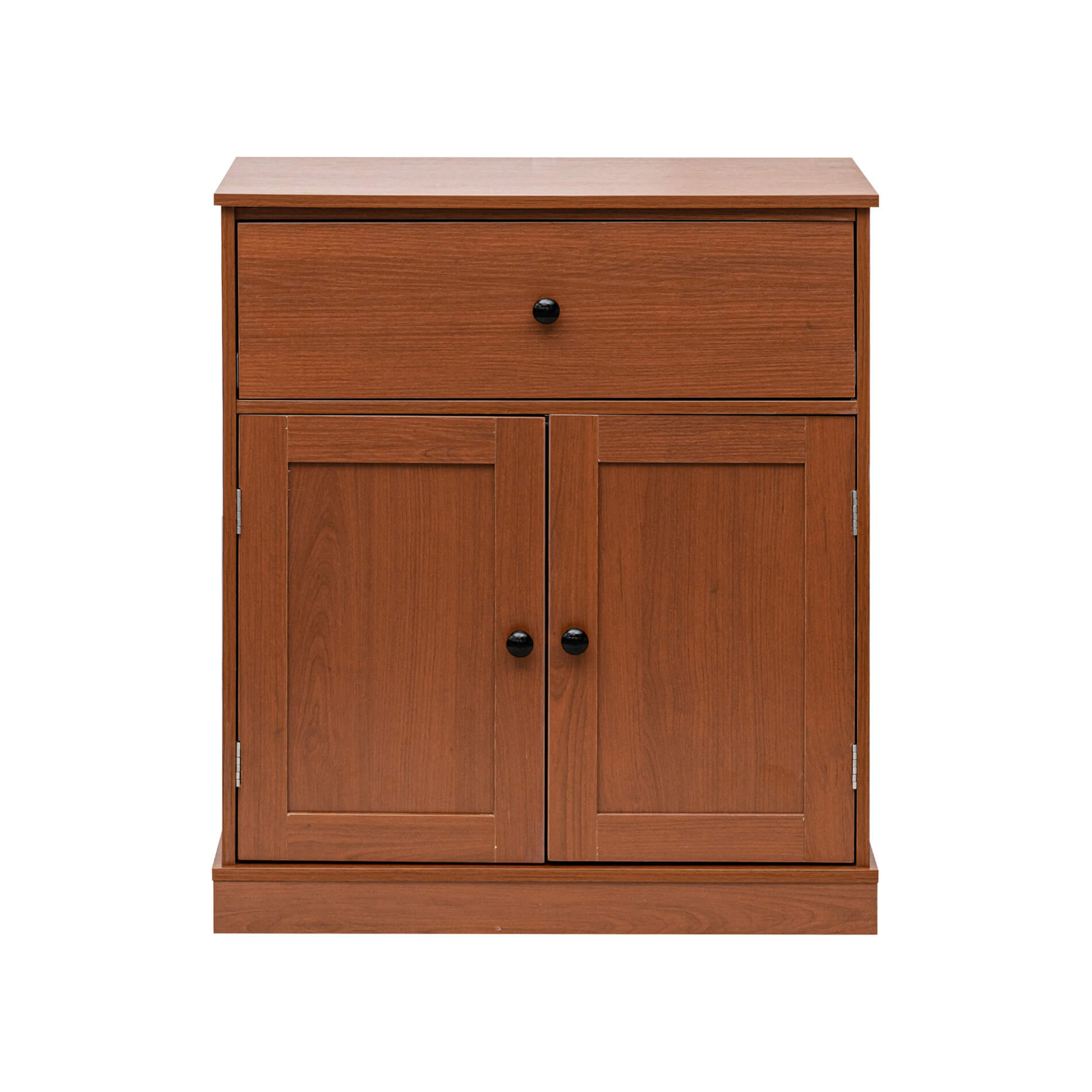 Rebecca Mobili Armario Multiusos con Cajón 2 Puertas Marrón para Baño ...