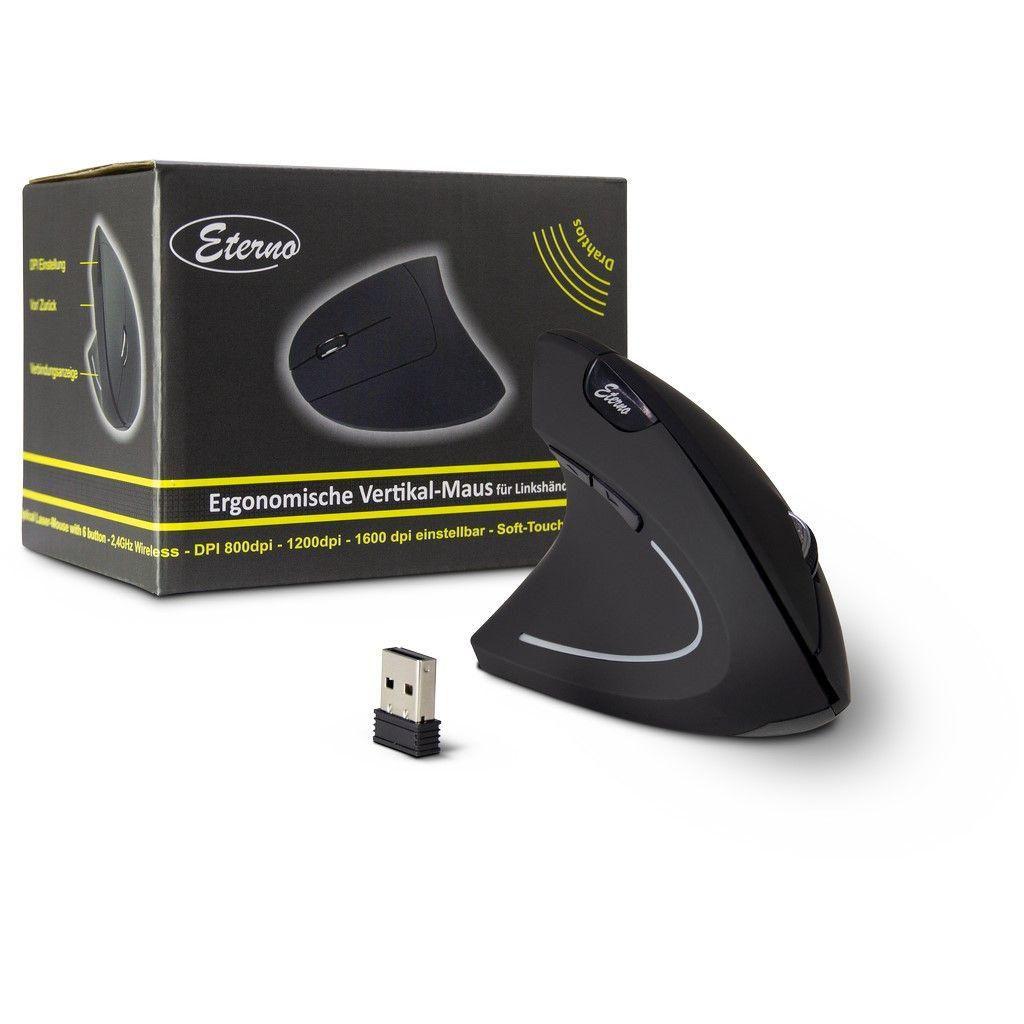 Inter-Tech KM-206L mouse Ufficio Ambidestro RF Wireless Ottico 1600 DPI ...