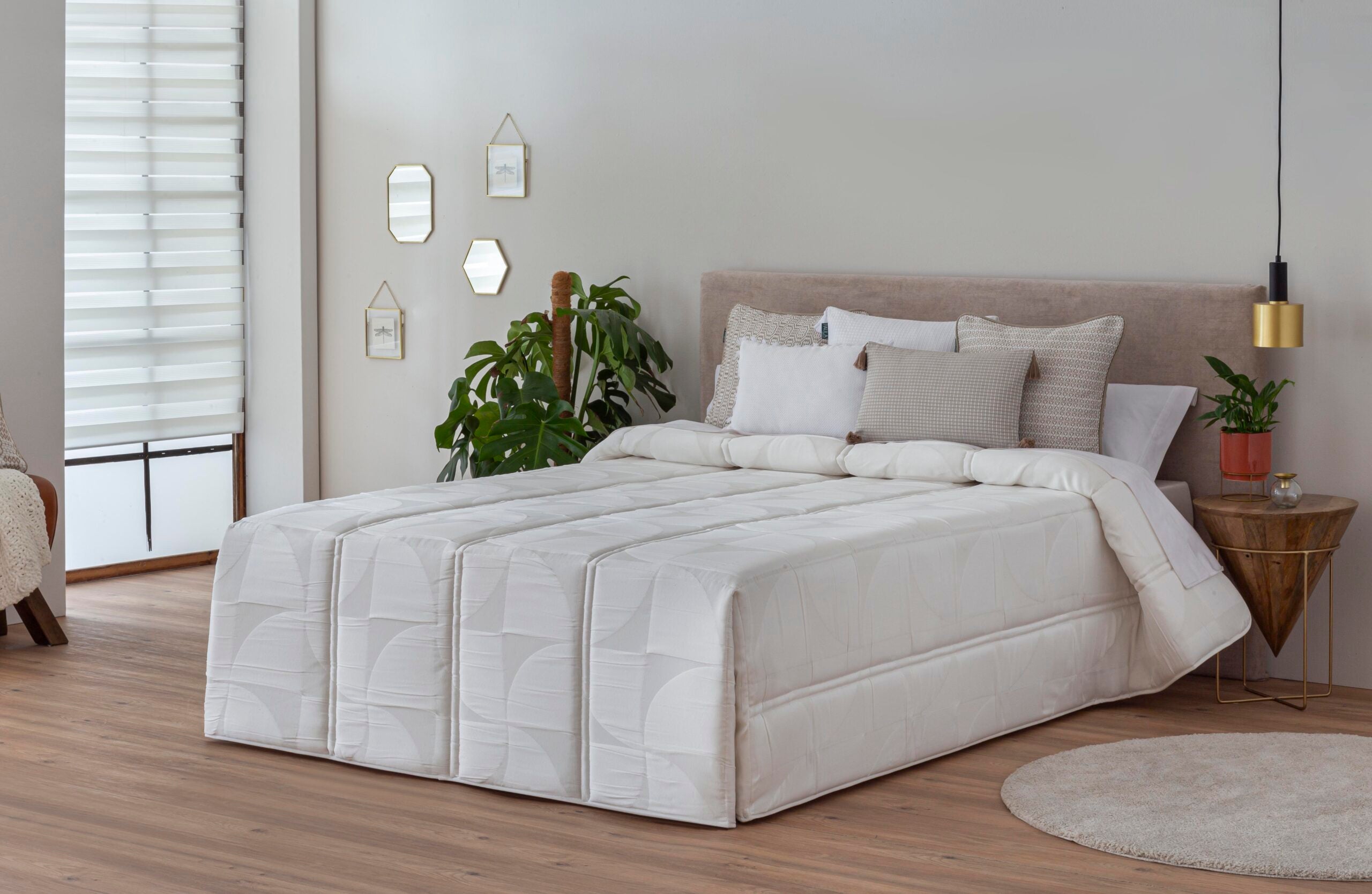 Edredón Confort Cervo Blanco Relleno 200 gr para Cama de 90 cm | Leroy ...
