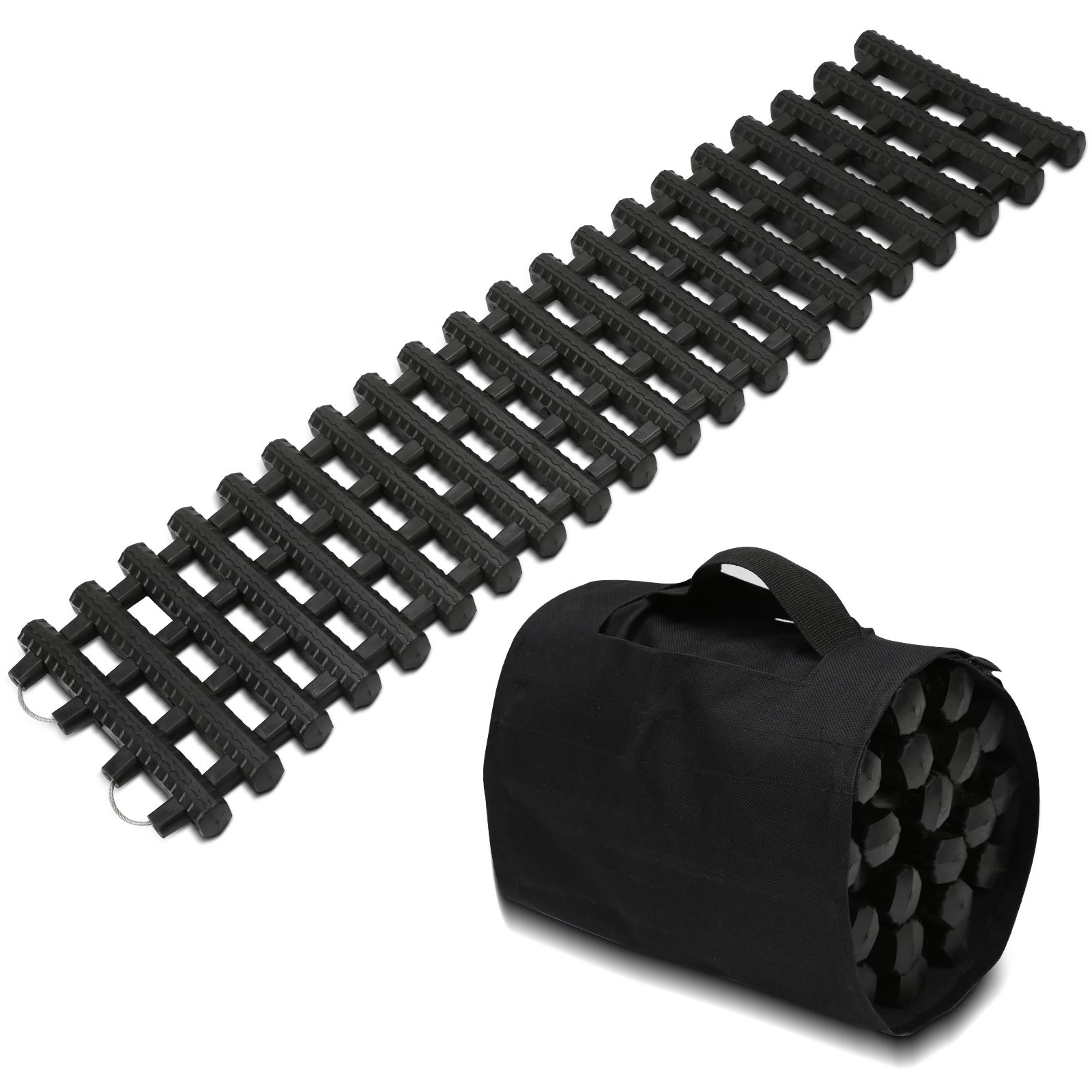 Traction Track 1pcs starting aid anti slip mats 100cm car winter grip ...