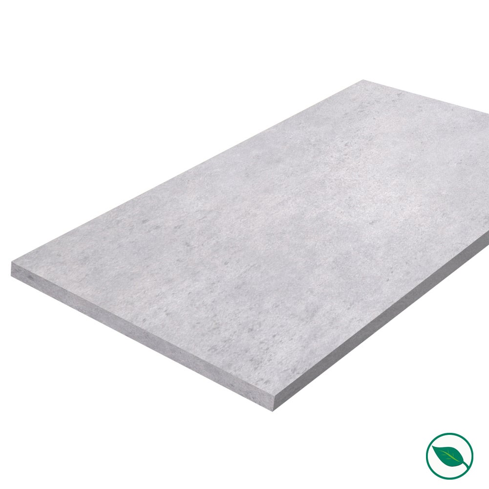 Plateau mélaminé béton 1200 x 800 x 18 mm - PEFC 75% | Leroy Merlin