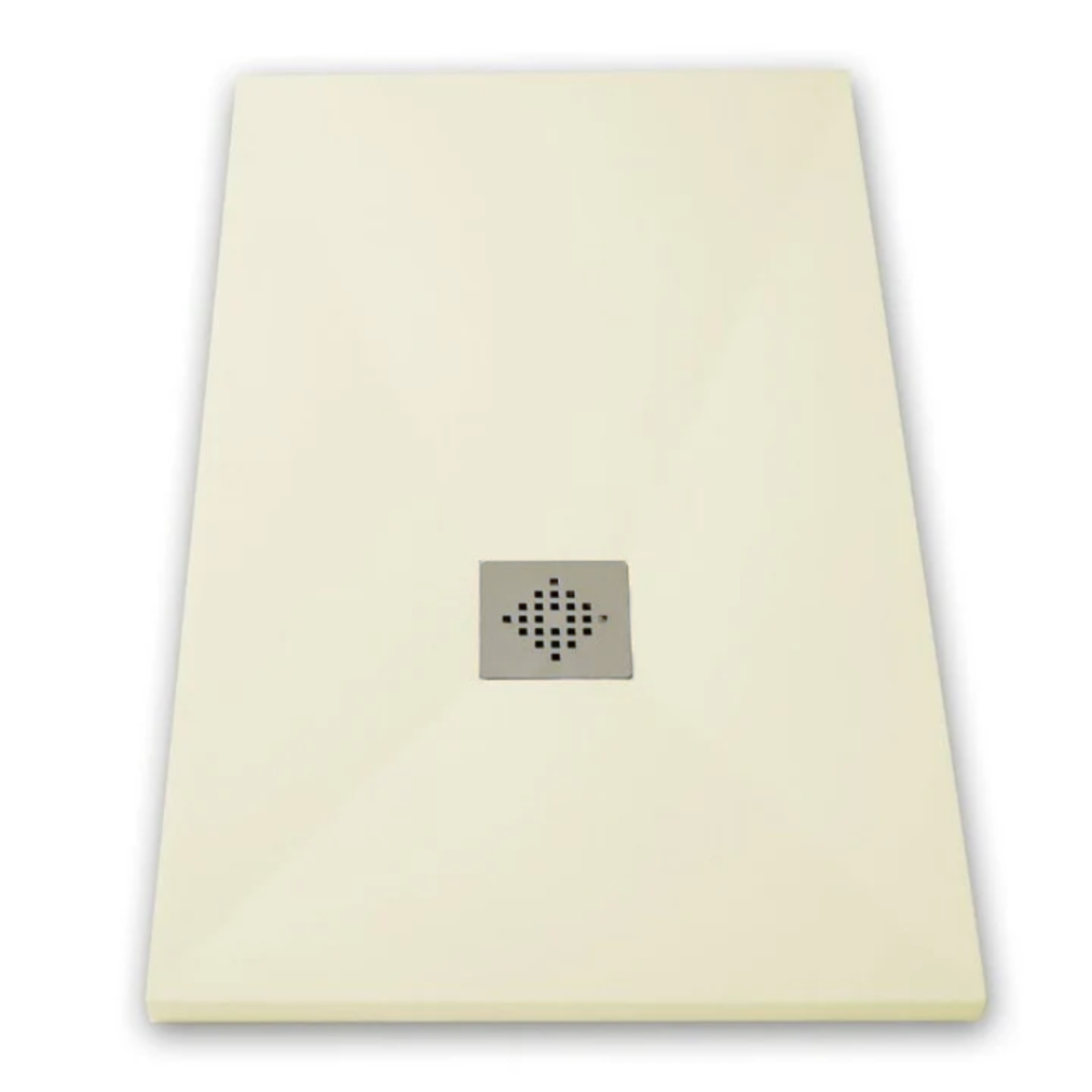 Piatto doccia 90 x 120 cm ultrasottile PURE in resina finitura ardesia ...