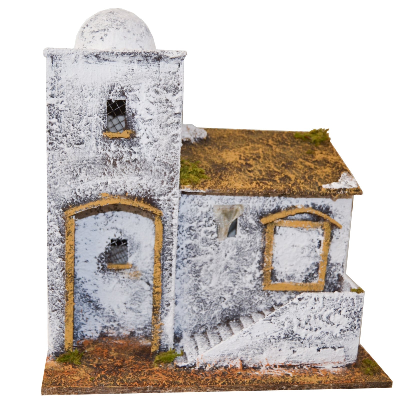 Crèche creuse en bois avec lumières 4 modèles différents pour crèche ...