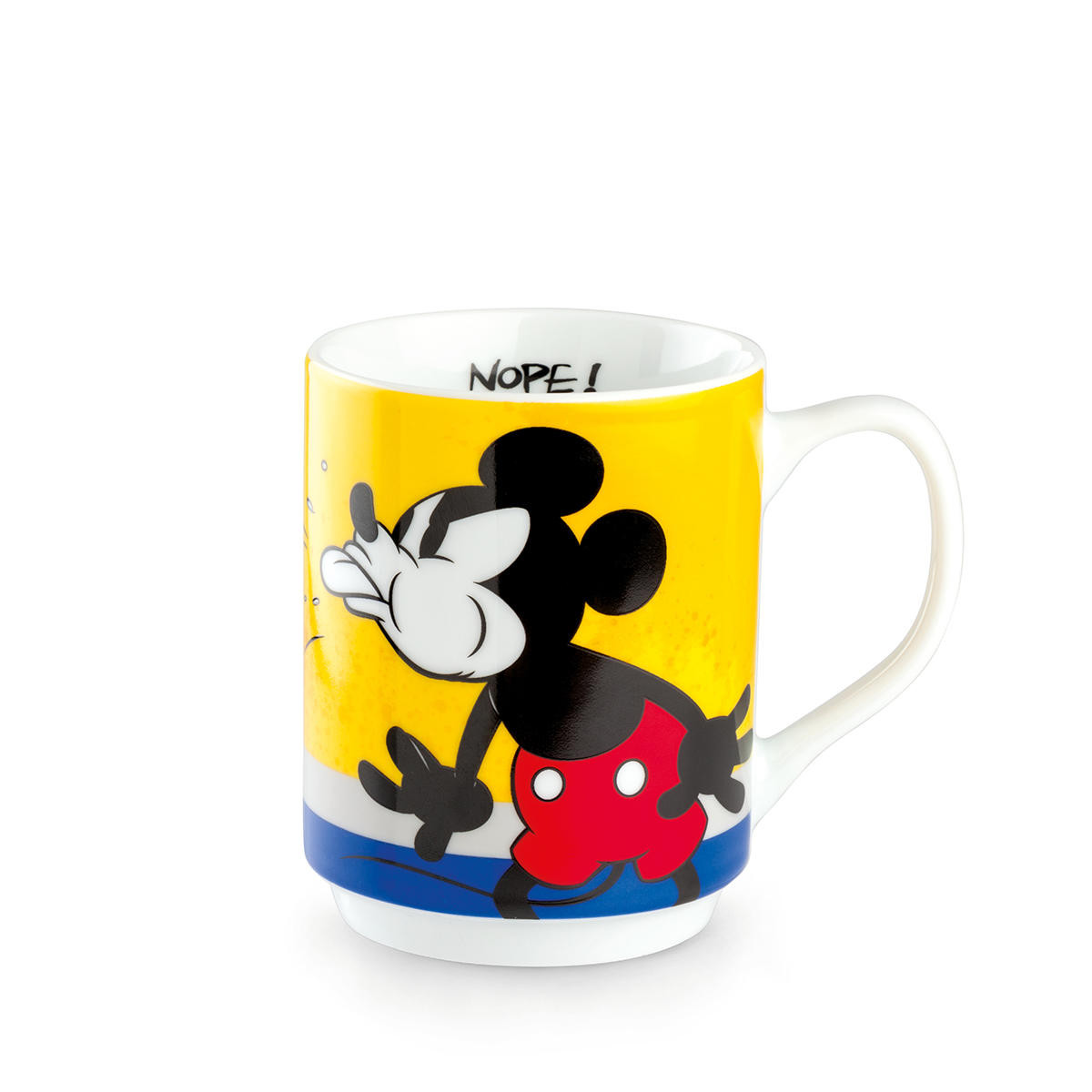Disney Mickey Mouse I Am mug porcellana giallo 350 ml | Leroy Merlin