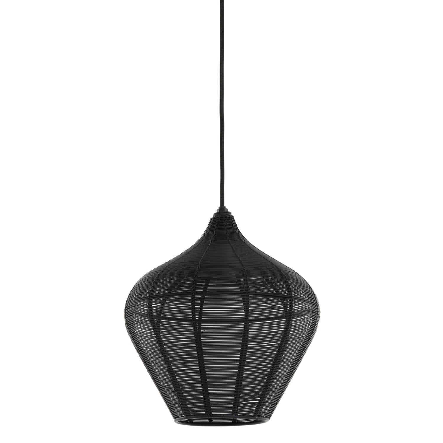 Light & Living - lámpara colgante - Alvaro - negro - metal - lámpara de ...