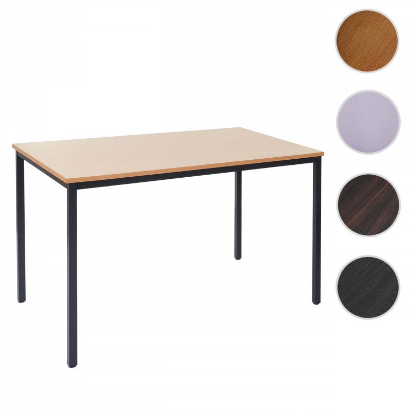 Bureau Braila, table de conférence / seminaire, 120x80cm - blanc ...
