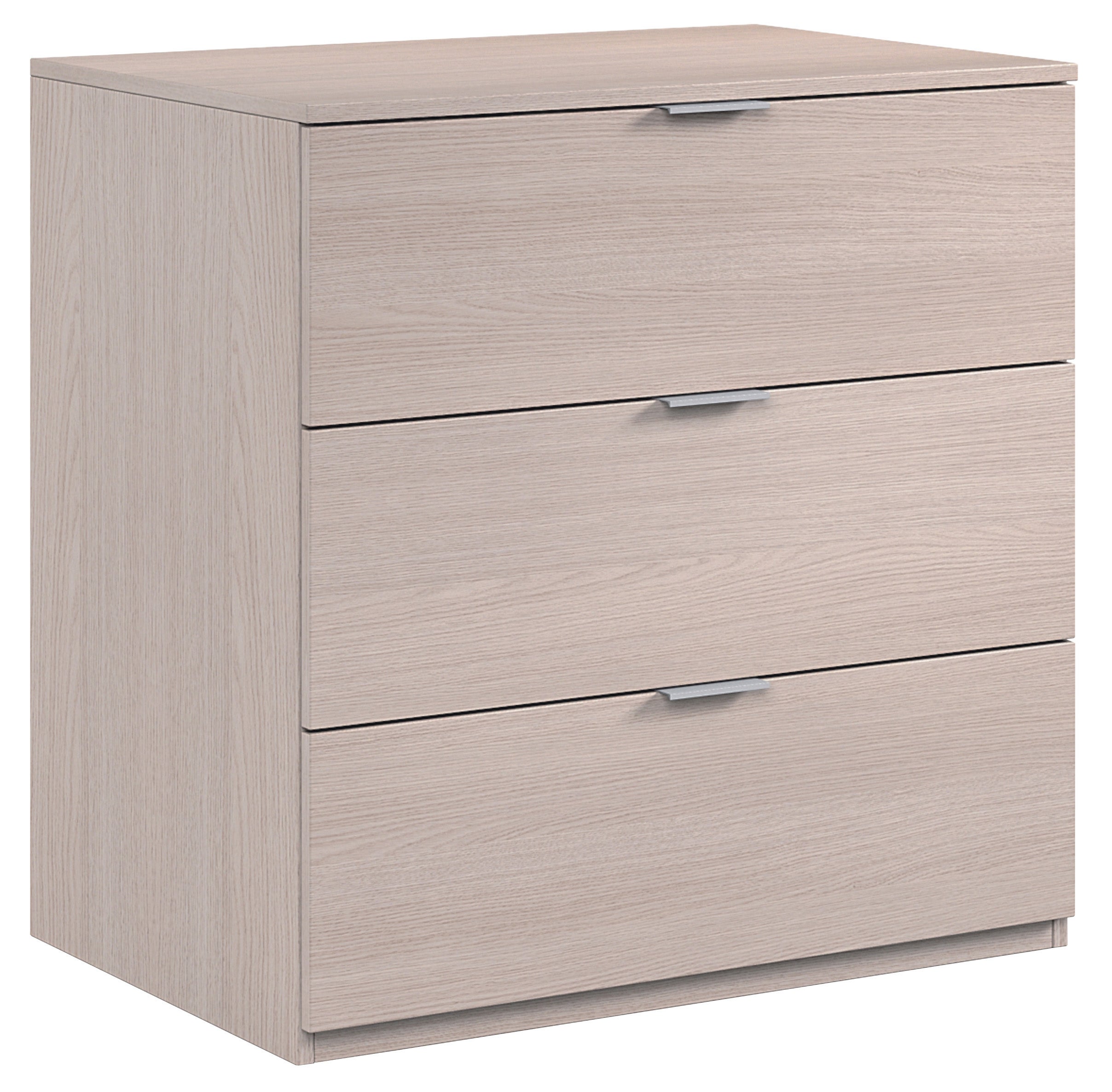 KIT COMMODE 3 TIROIRS 80X38X77 CHÊNE | Leroy Merlin