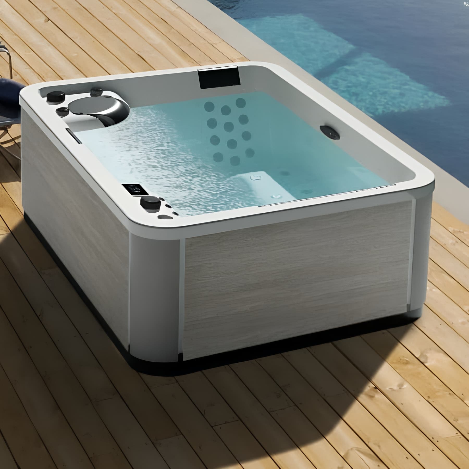 Spa A300V2 3 places coque Winter Soltice relax AirTurbo Design Ozone ...