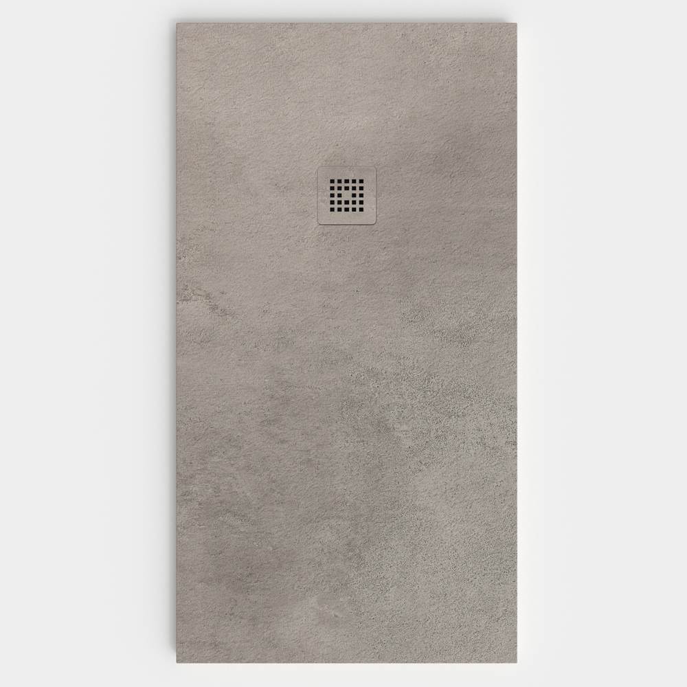 VAROBATH | Plato de ducha 3D 100x220 - Efecto cemento SILENCIO | Leroy ...