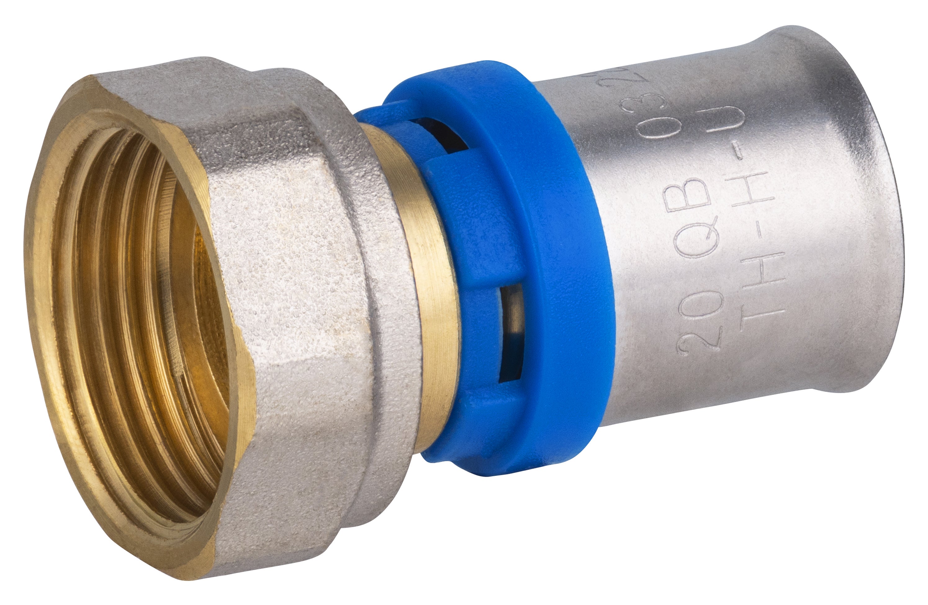 Raccord Multicouche à Sertir Multi profils Ø20 - Femelle Tournant 20x27 NOYON & THIEBAULT | Bricoman