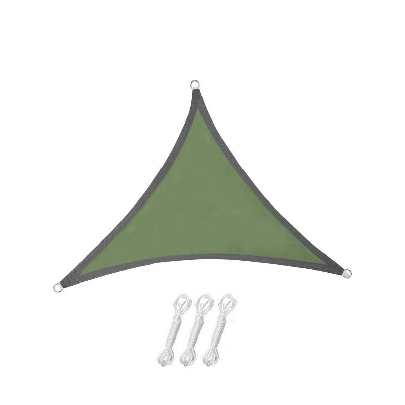 Toldo triangular de 118 x 118 x 118 pulgadas para patio, jardín o ...