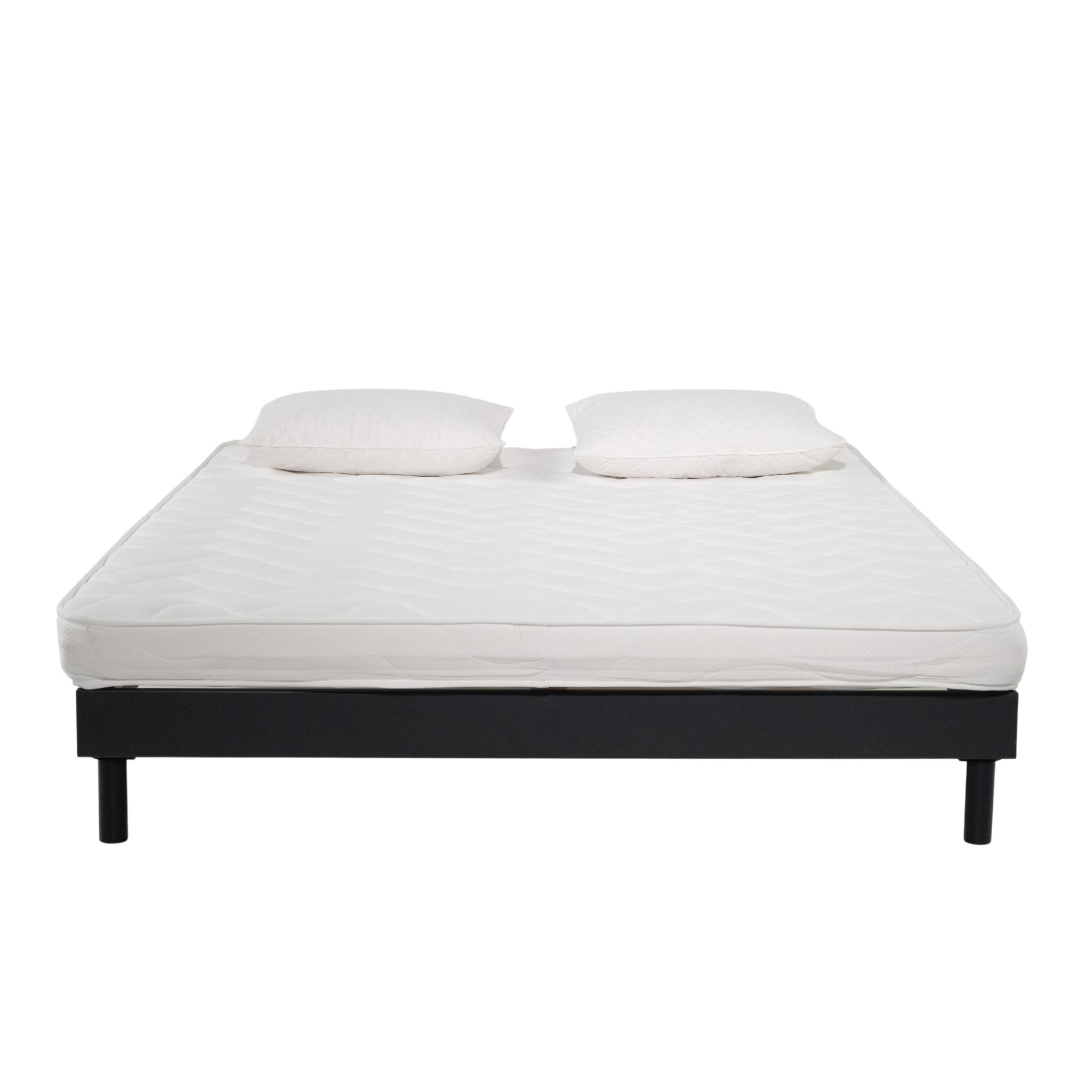 Ensemble Matelas mousse ECO - 160x200cm et 2 Oreillers 50x70 - mousse ...