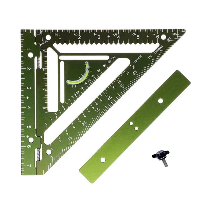 Strumento di misurazione del layout del goniometro triangolare quadrato ...