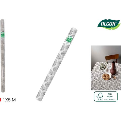 ROLLO MANTEL LEAVES 3 CON MANDRIL 1X5M | ALGON | Leroy Merlin