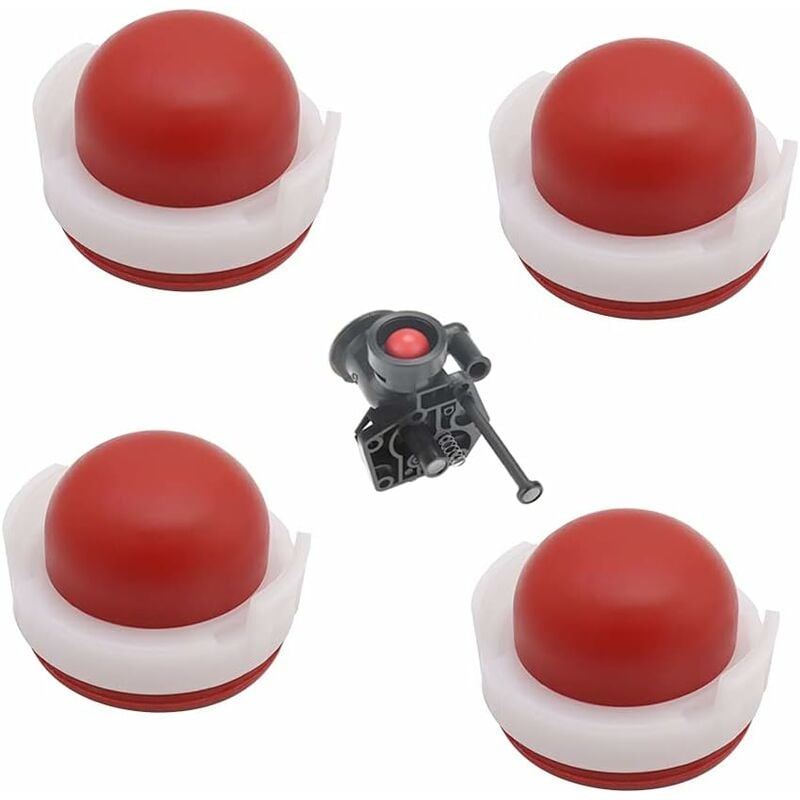 4 Pièces Pompe d'Amorçage en Silicone pour Carburateur Adapté aux ...