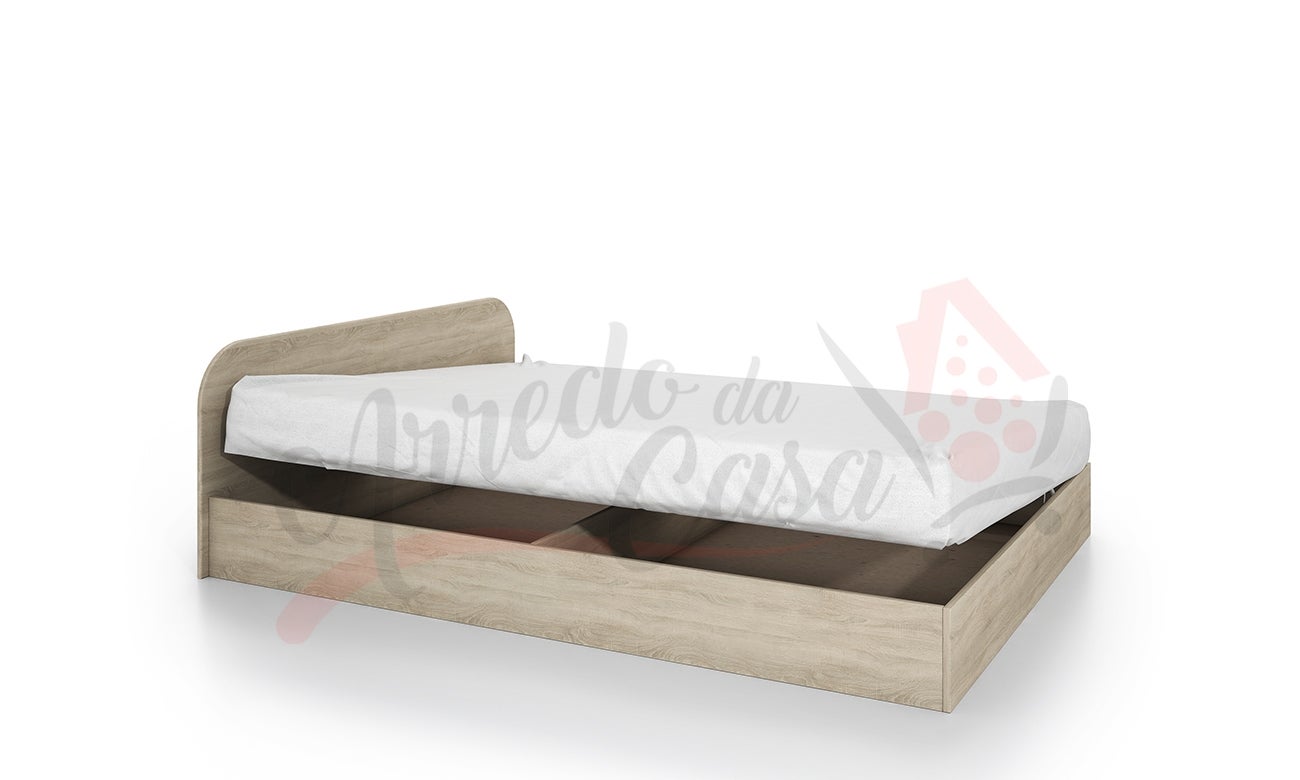 Letto singolo moderno a una piazza e mezza con contenitore LI2003 ...