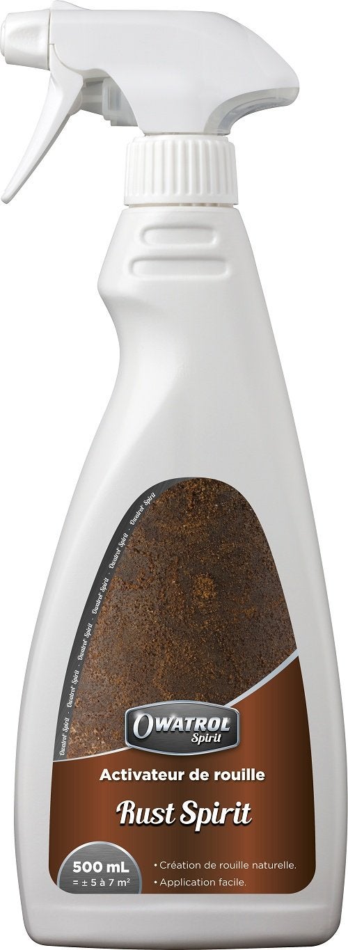 Activateur de rouille Owatrol RUST SPIRIT Aspect rouille 500 ml | Leroy Merlin