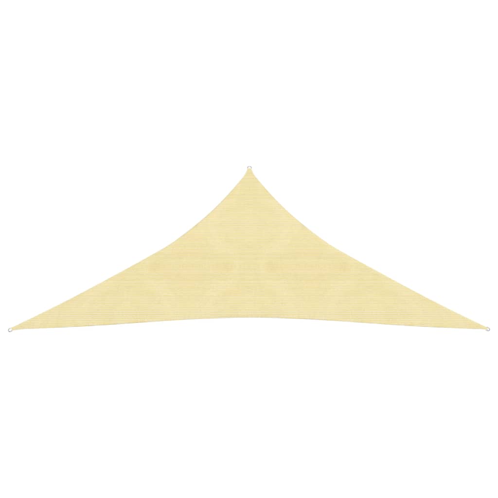 Sombrilla triangular PEAD 5x5x5 m Beige | Leroy Merlin