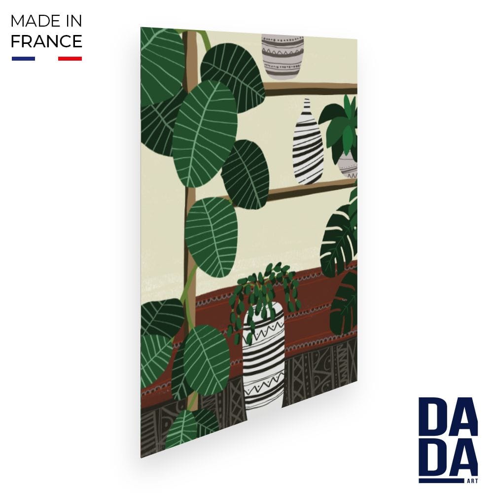 Affiche Plantes Exotiques 50x70cm Fabriqué En France Dada Art