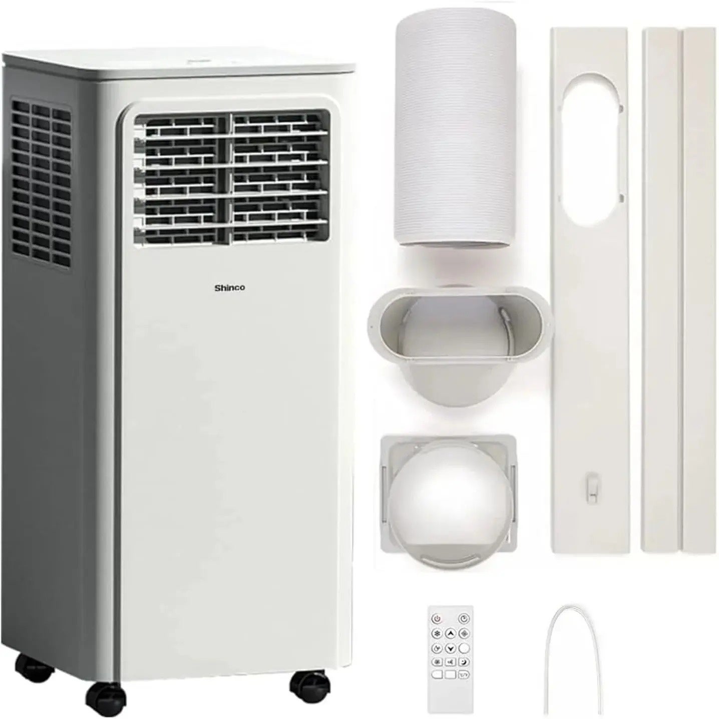Aire acondicionado móvil Bextcok 7000 BTU (2,05 kW), refrigeración ...