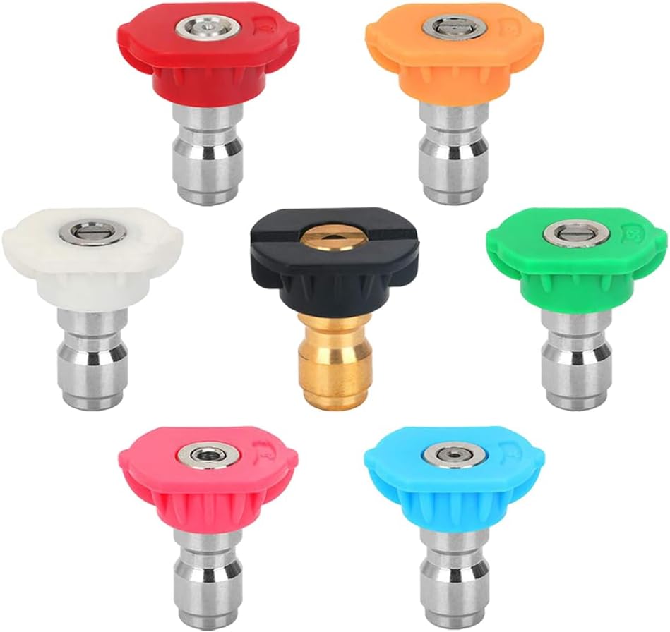 Ensemble de 7 buses turbo pour nettoyeur haute pression, buses à ...