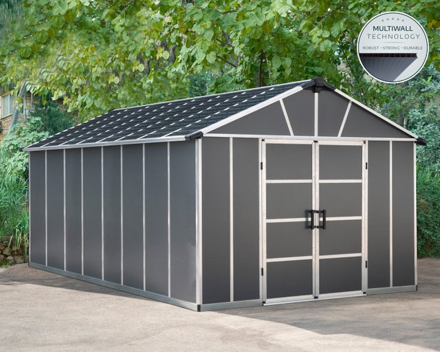Cabane de jardin 14 m2 pvc au meilleur prix | Leroy Merlin