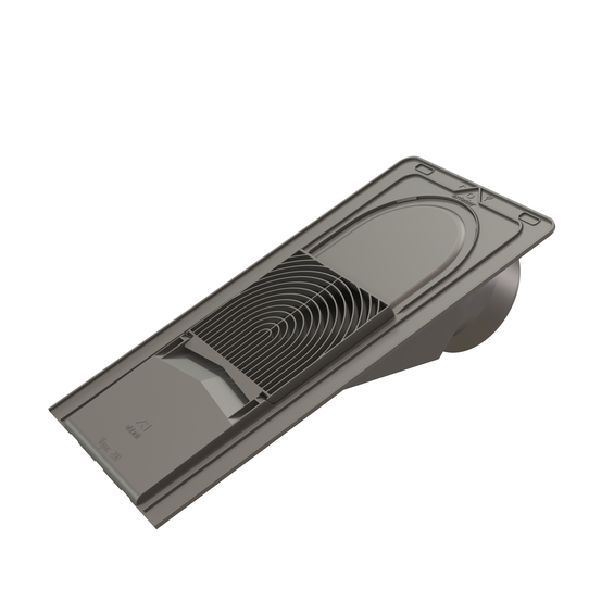Terminal de ventilation Vepac 200 pour toit ardoise | Leroy Merlin