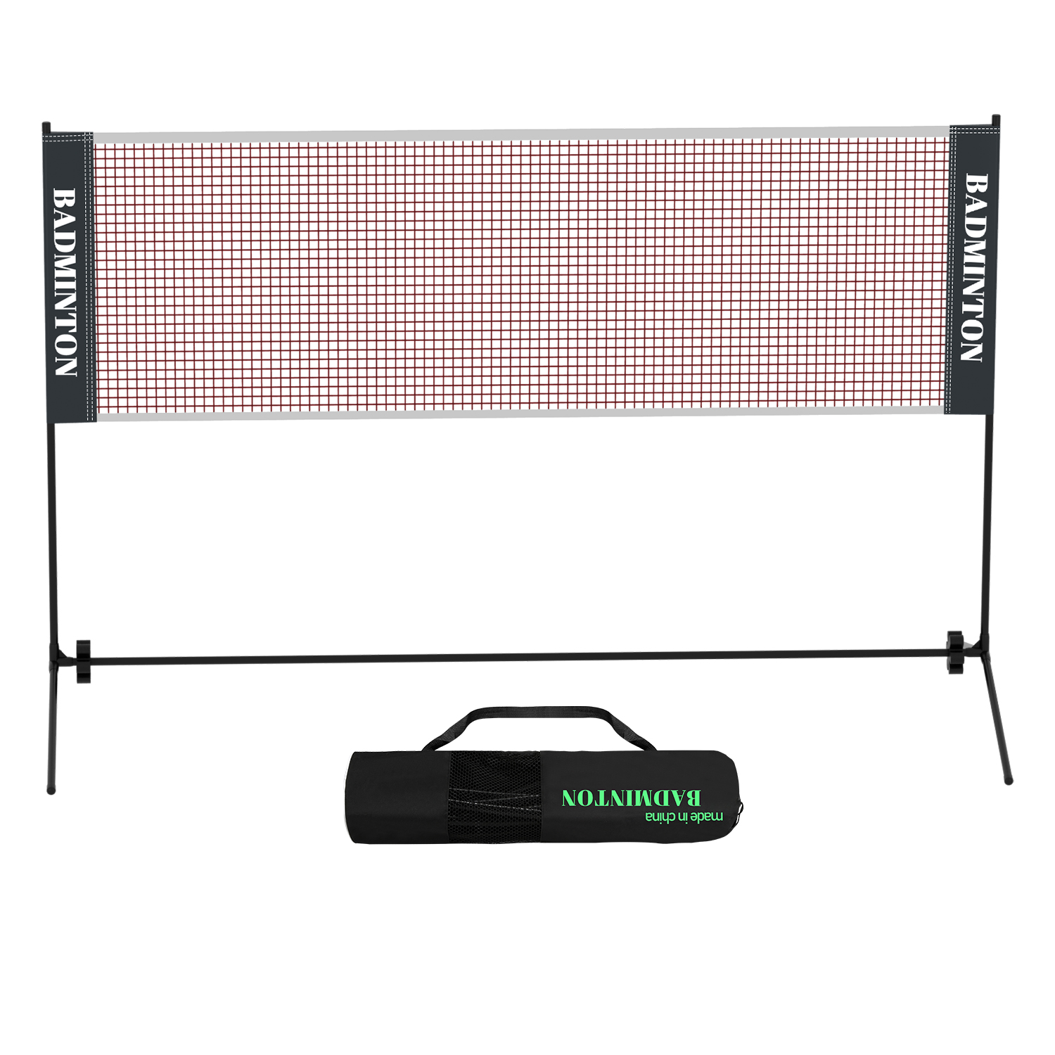 Filet de badminton avec sac de transport Réglable en hauteur Filet de ...
