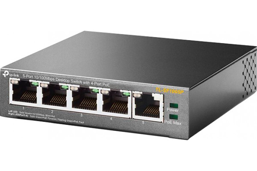 Switch RJ45 100Mbps 5 Ports POE | Leroy Merlin