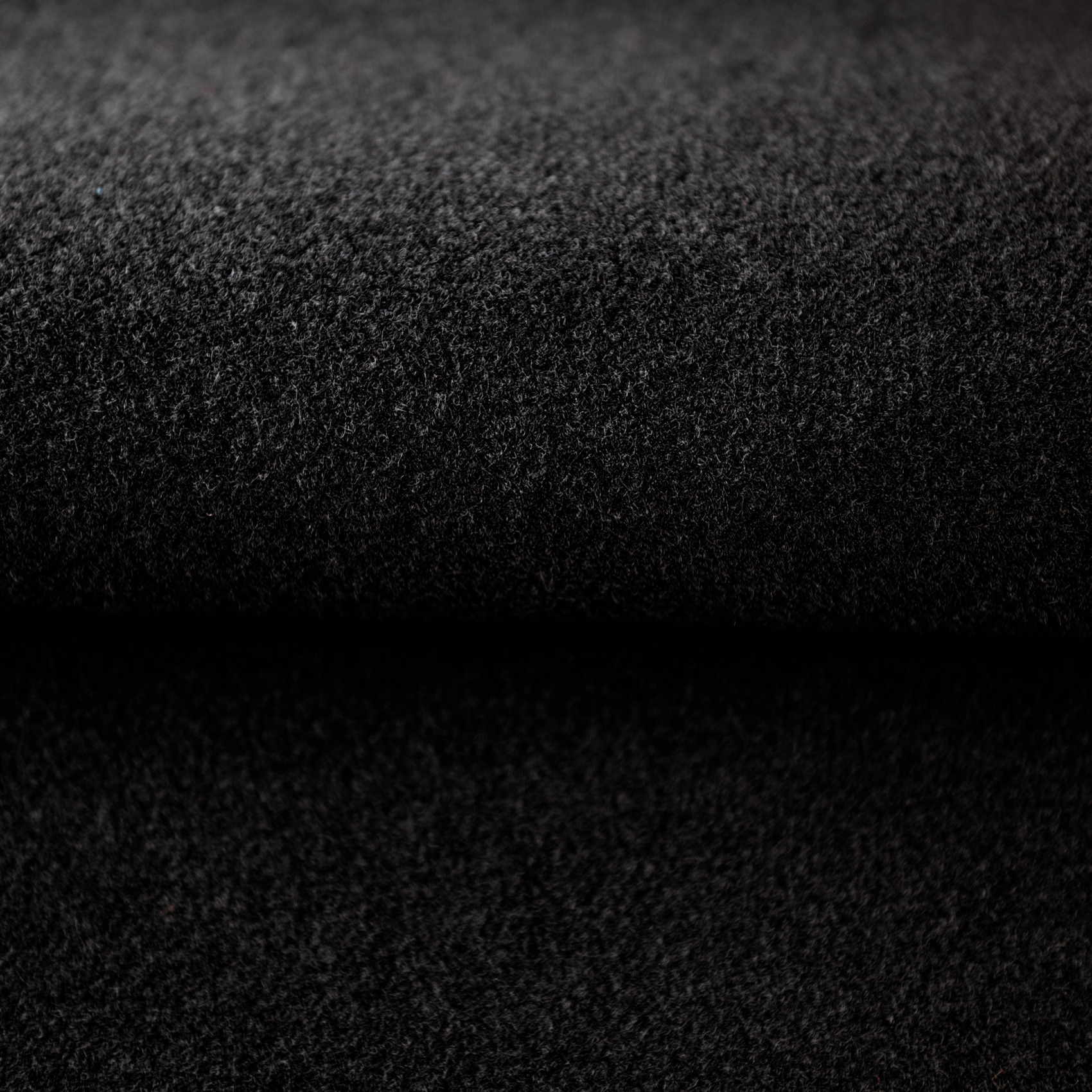 Tissu feutrine épais pour sol et tapis - Noir - 150 cm - Polyester ...