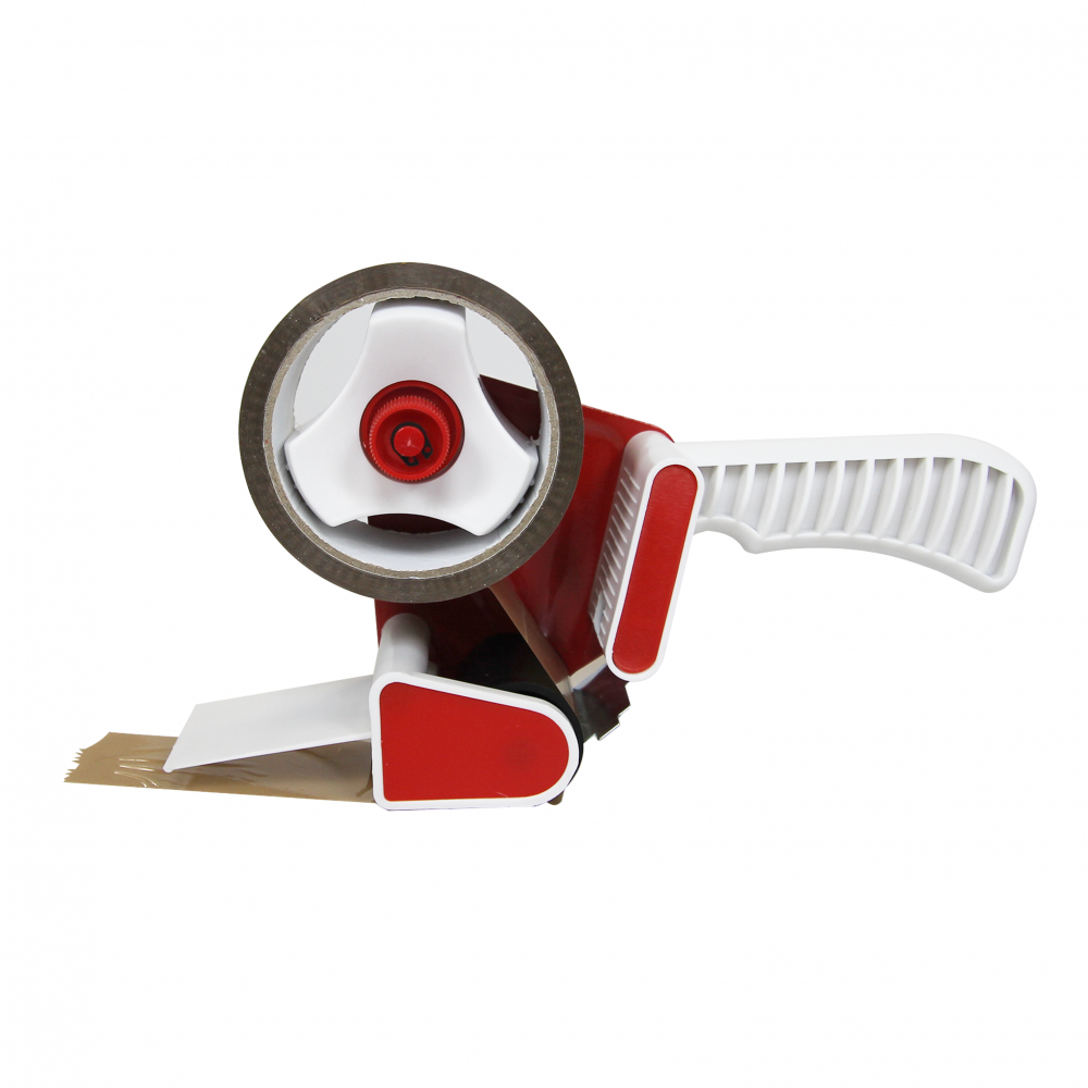 2 rouleaux d'emballage marron 48mmx50M + dévidoire | Leroy Merlin