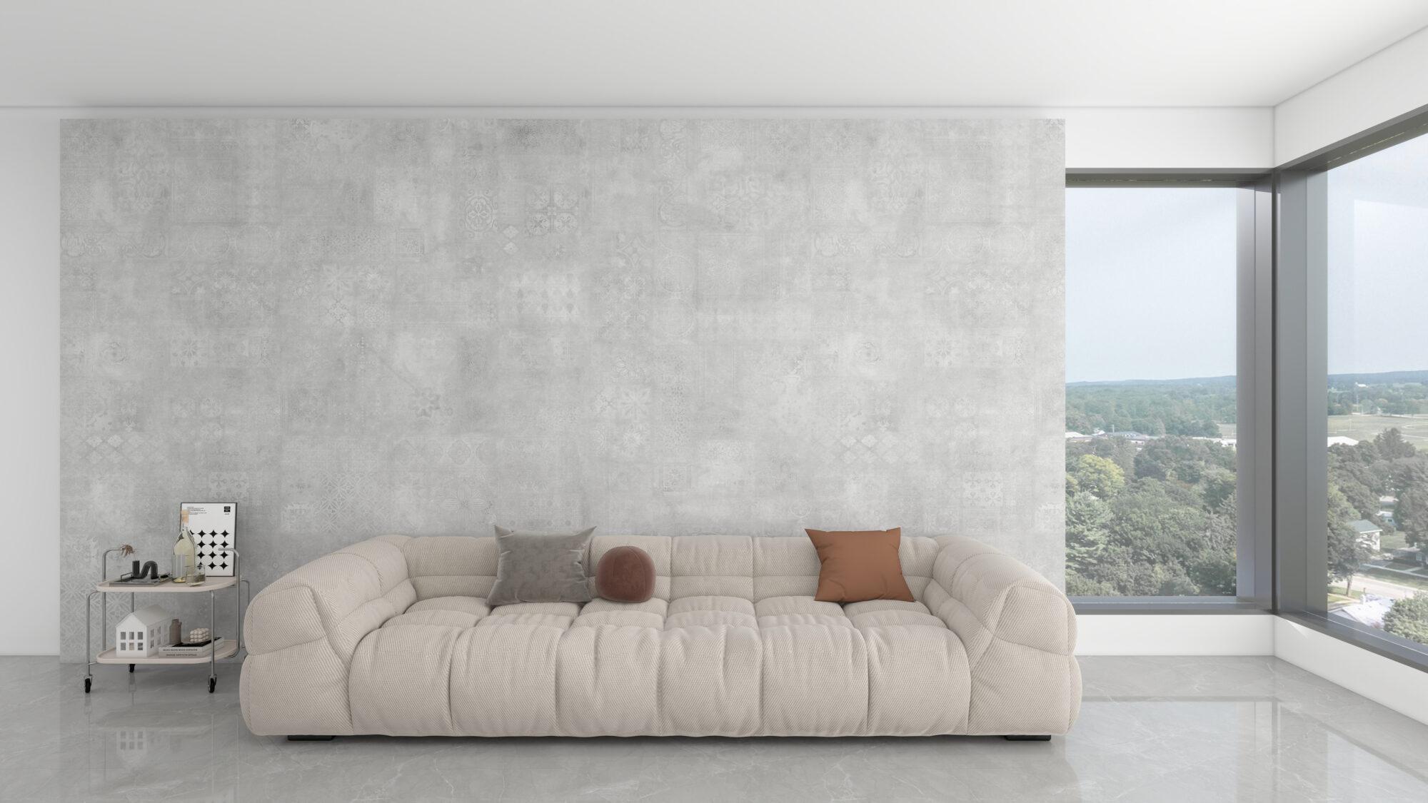 Revestimiento de pared decorativo vinílico SPC Verticalo Mosaico Oporto ...