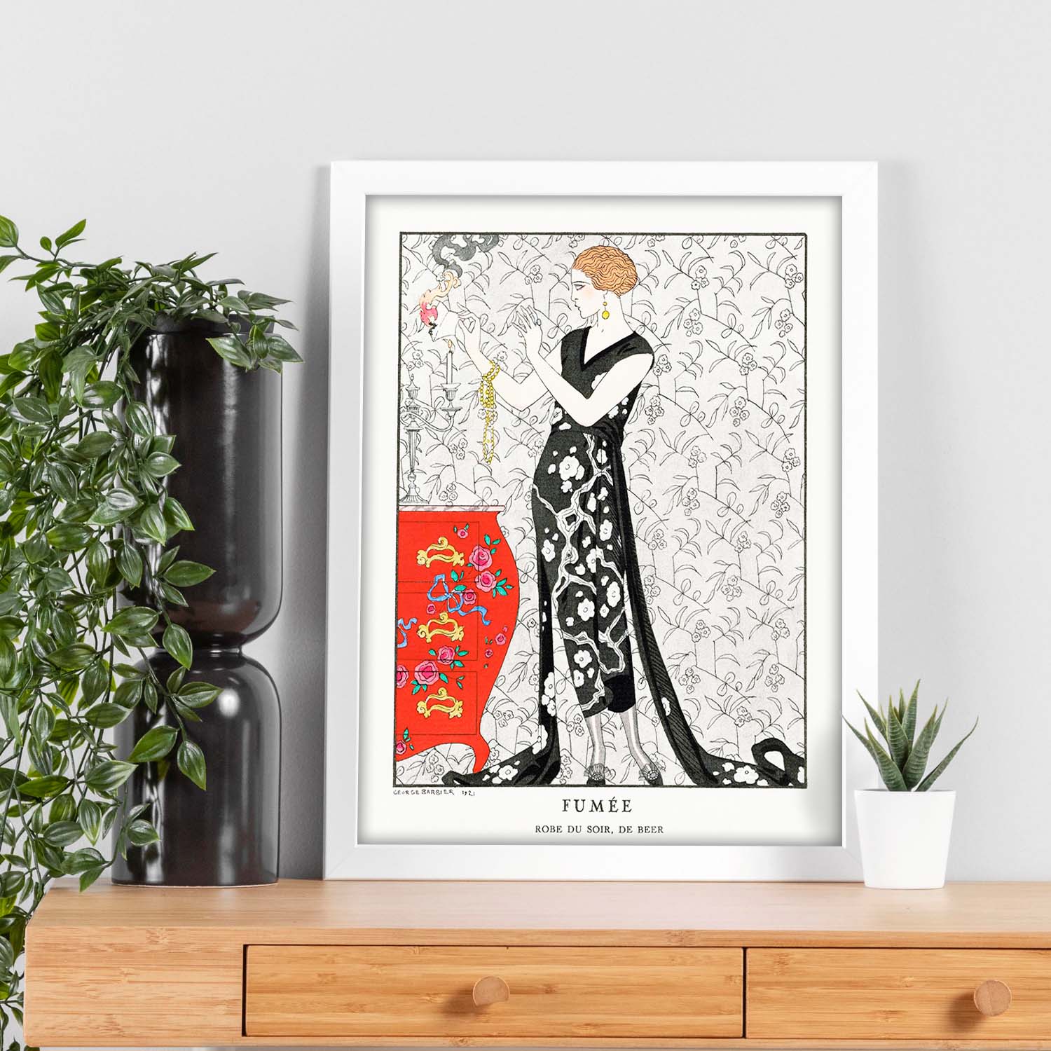 Lamina Vintage Modelo 028. Pósteres Con Las Ilustraciones Art Deco De ...