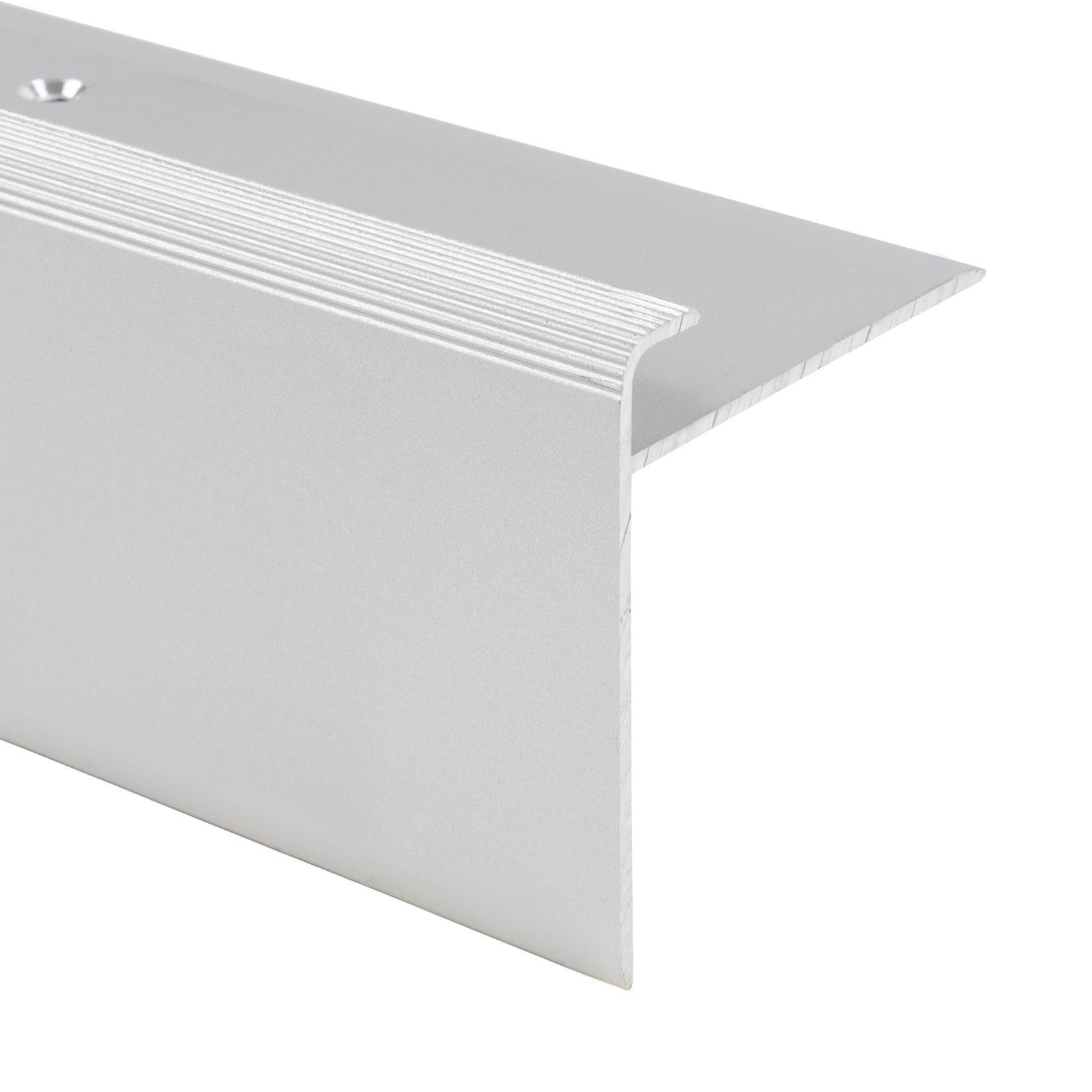 Seuil d'escalier Safety Forme: F Aluminium anodisé Argent S 90 cm ...