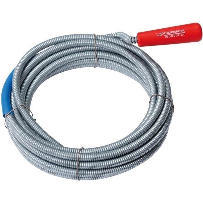 Déboucheur tete d'accrochage - ROTHENBERGER - Flexible - Ø9 mm - L7 m ...