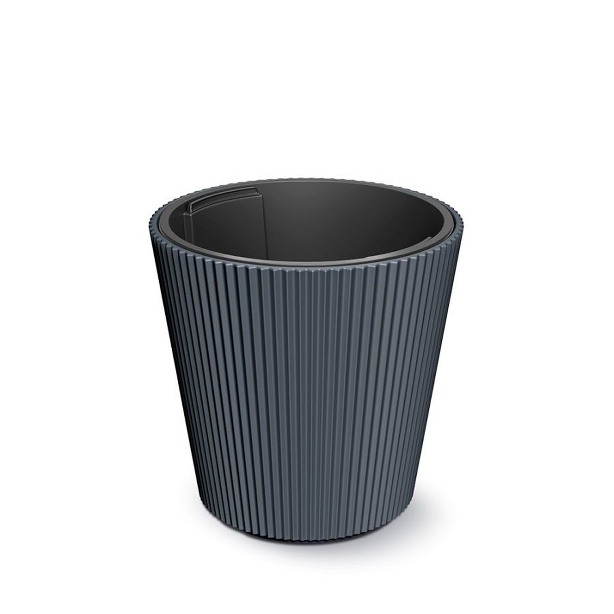 PROSPERPLAST Pot de fleur MILLY, coloris anthracite, avec réservoir, 29 ...