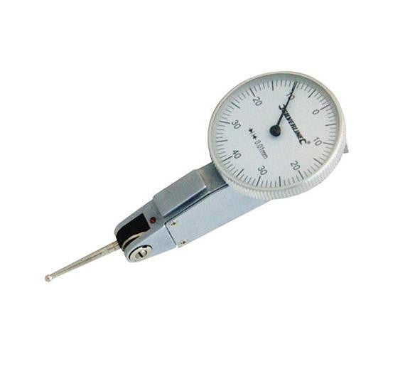 Comparateur à cadran métrique 0 0,8 mm 783110 Silverline | Leroy Merlin