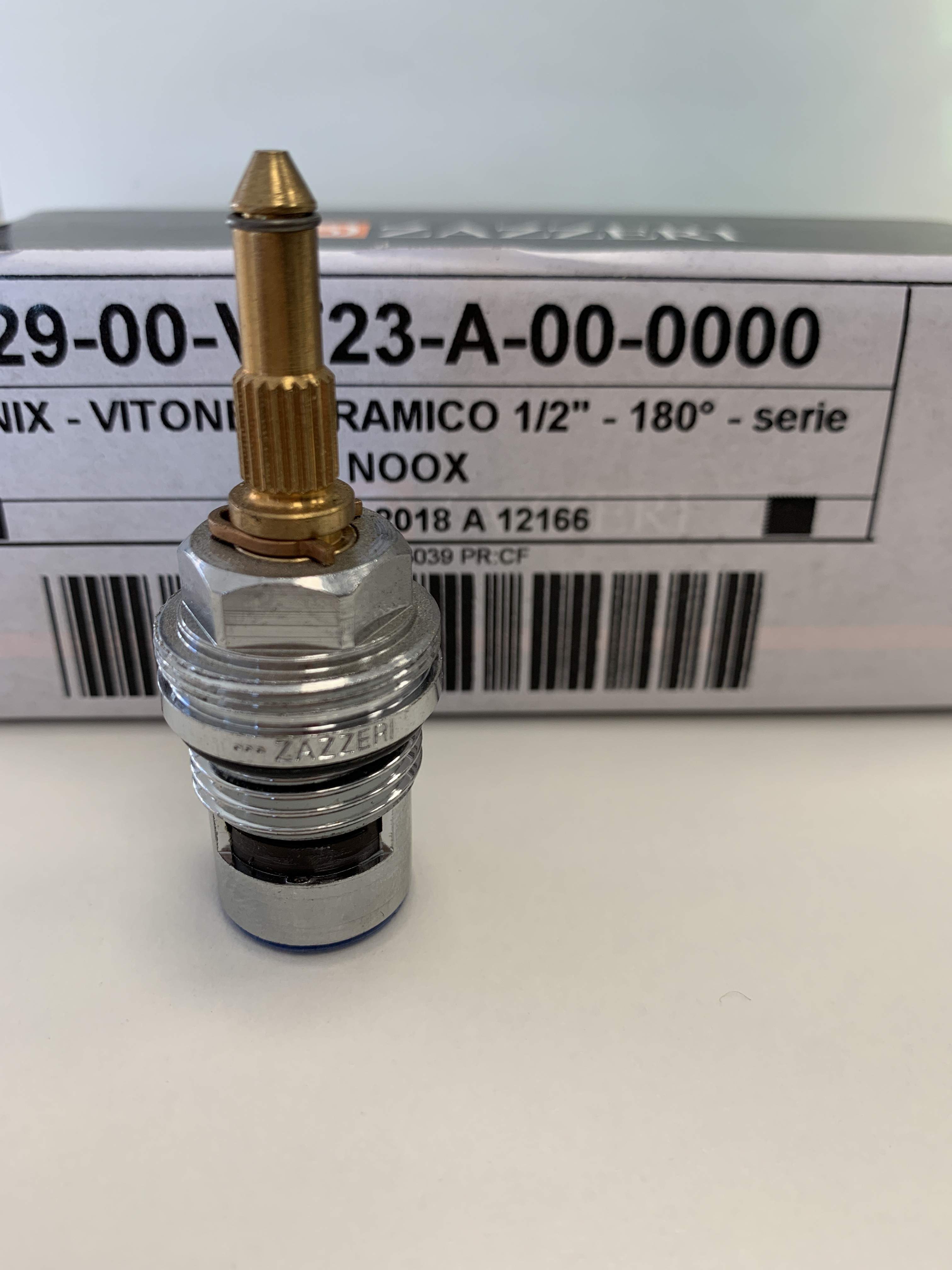 Vitone a ceramico da 1/2" per serie Noox Zazzeri 2900VT23A00 - 1/2 ...