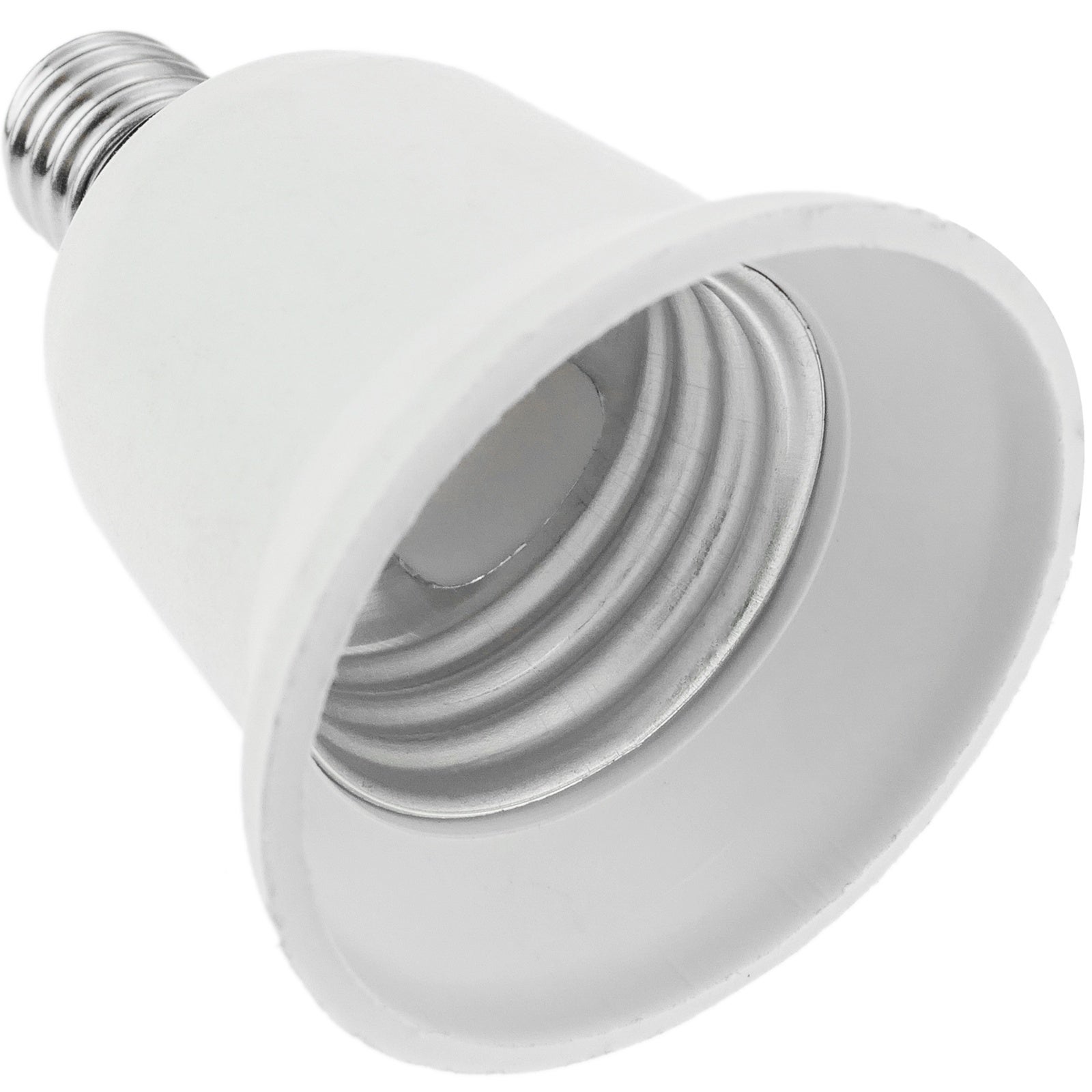 Adaptateur d'ampoule avec douille E14 mâle vers E27 femelle | Leroy Merlin