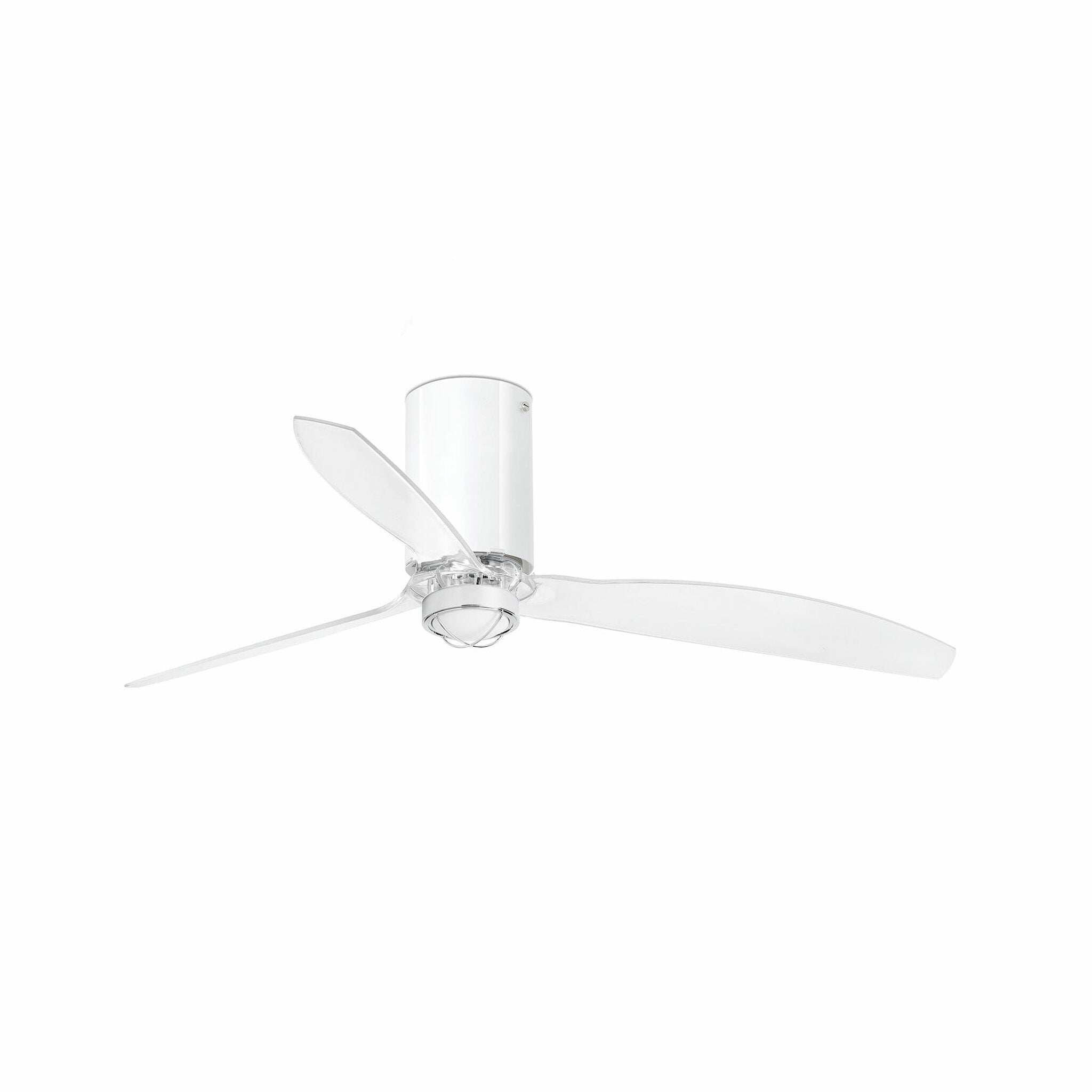 MINI TUBE FAN M LED Blanco brillante/transparente DC SMART ventilador ...