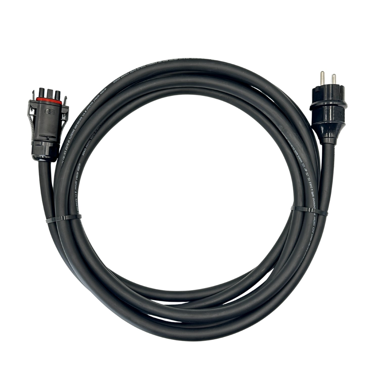 Câble AC 5m 4mm² - pour micro-onduleur SOSSEN | Leroy Merlin