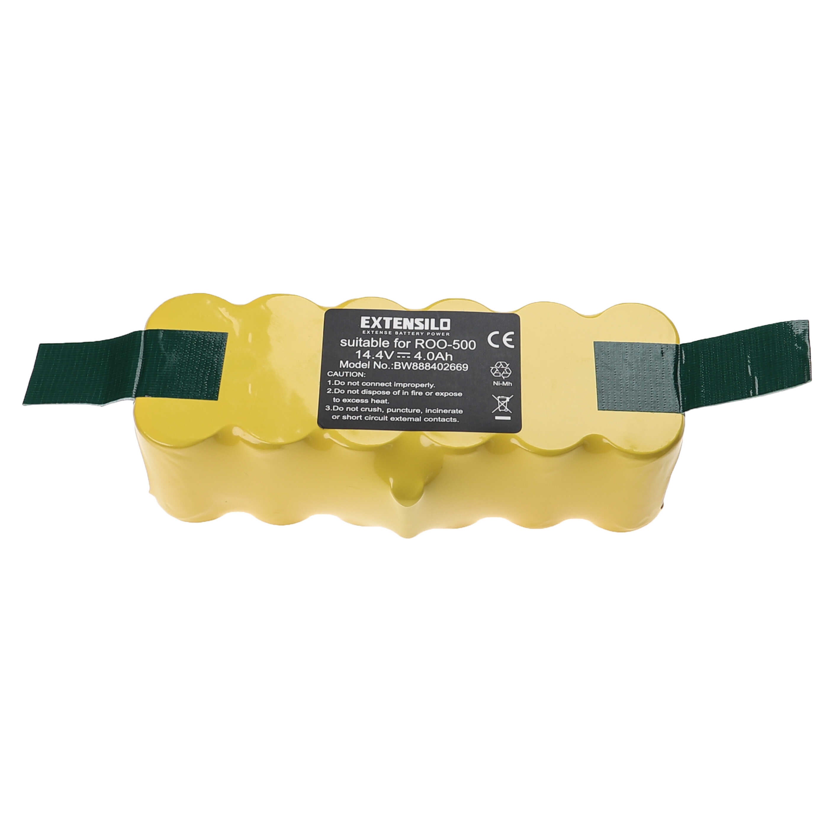 EXTENSILO 1x Batterie compatible avec iRobot Roomba 562, 555, 560, 540 ...