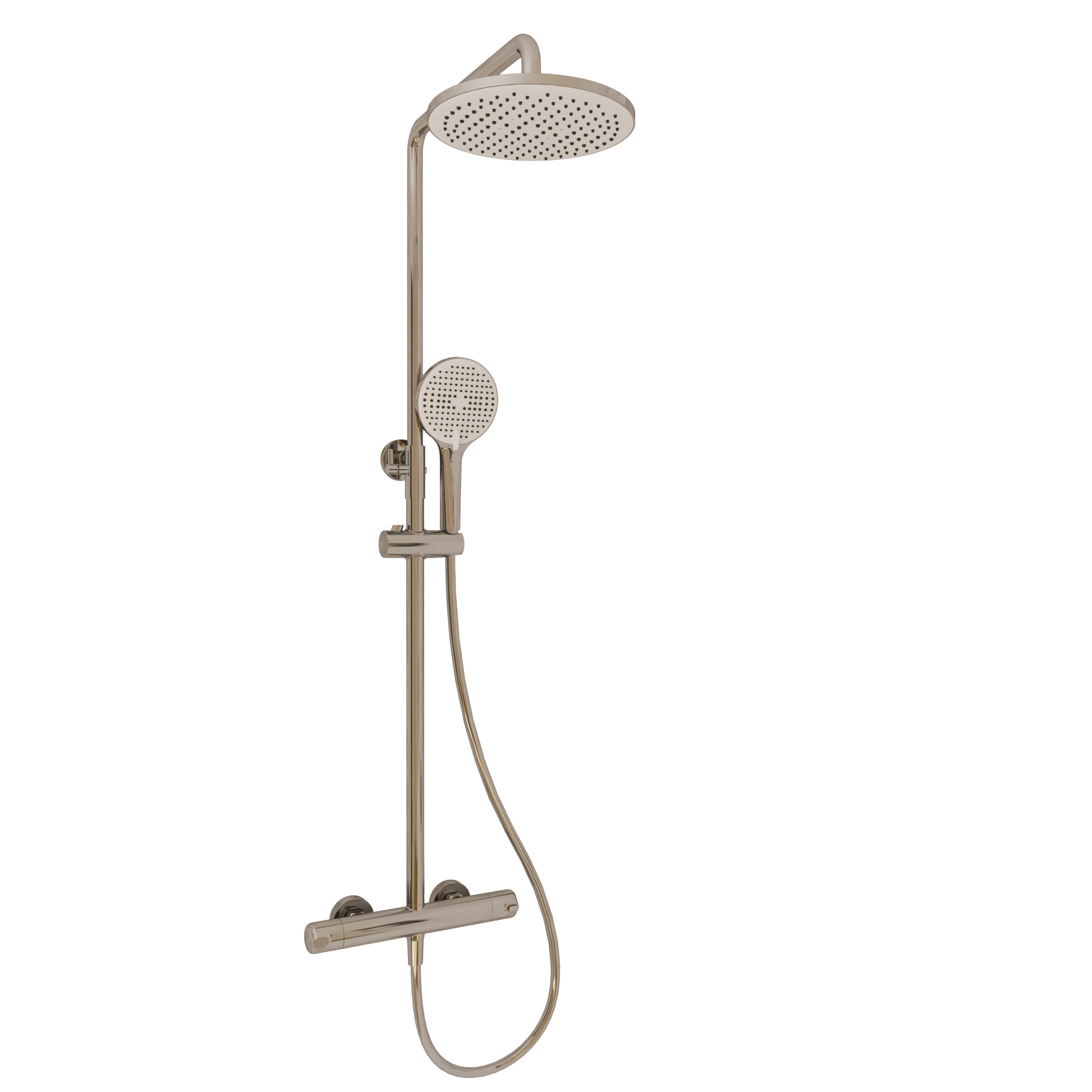 COLUMNA DE DUCHA | CROMADA | CON GRIFO | MONOMANDO | ALTURA AJUSTABLE ...