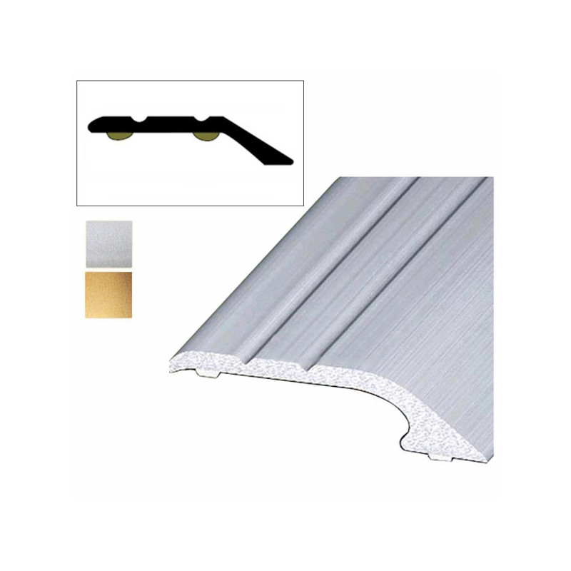 Tapis adhésif final tout argent Sat.90 29 x 10 | Leroy Merlin