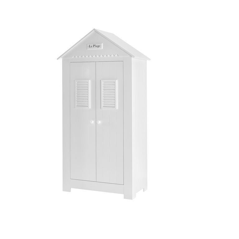 Armoire Haute Marsylia MDF Blanc | Leroy Merlin