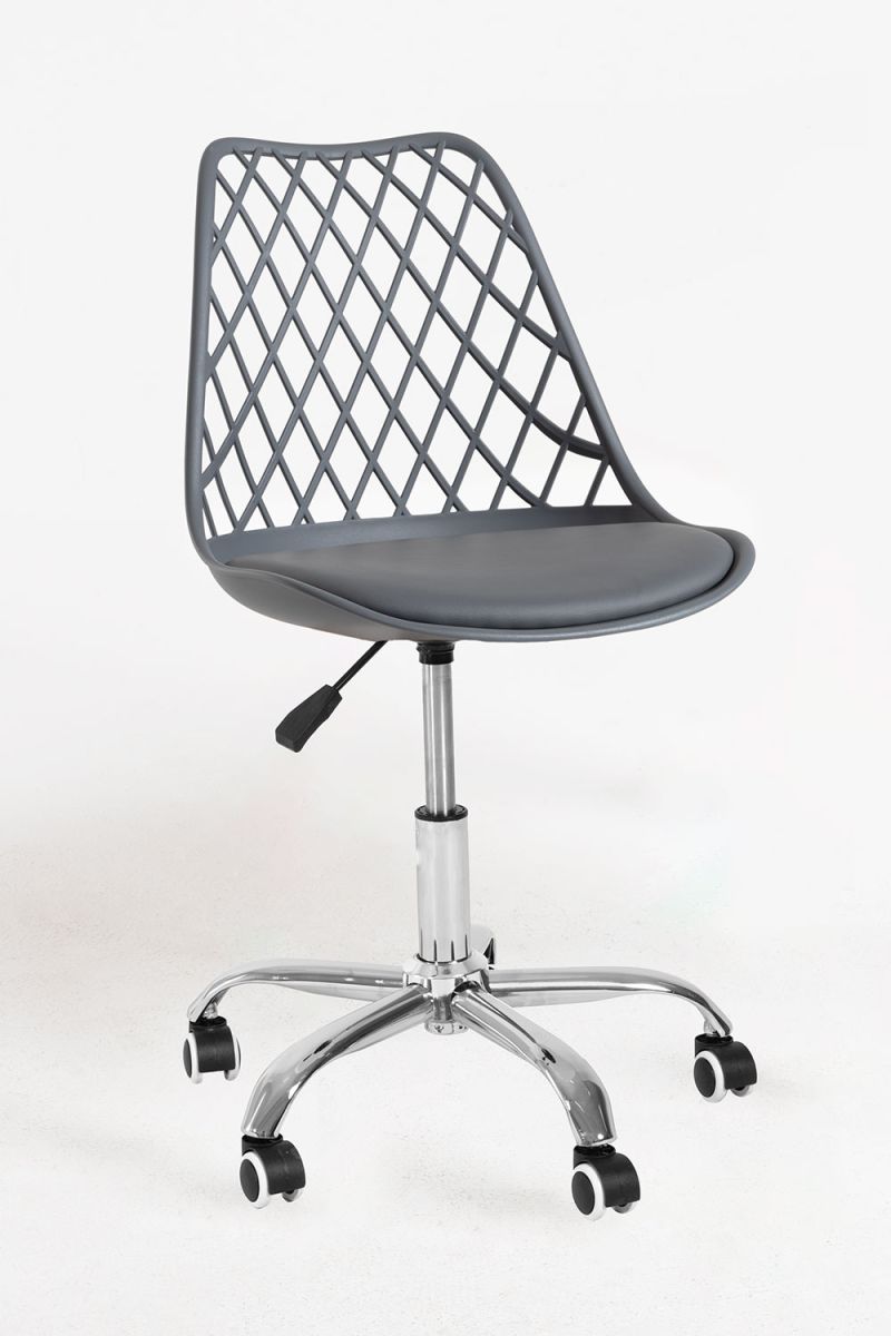 Silla Mima Office - Gris oscuro | Leroy Merlin